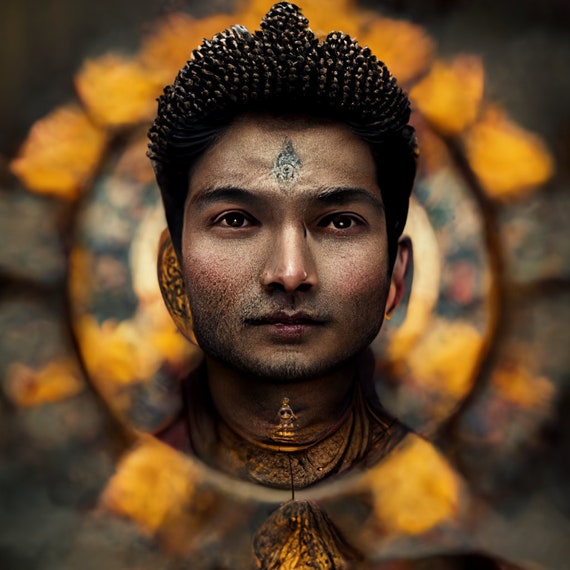 AI Art Buddha - Etsy