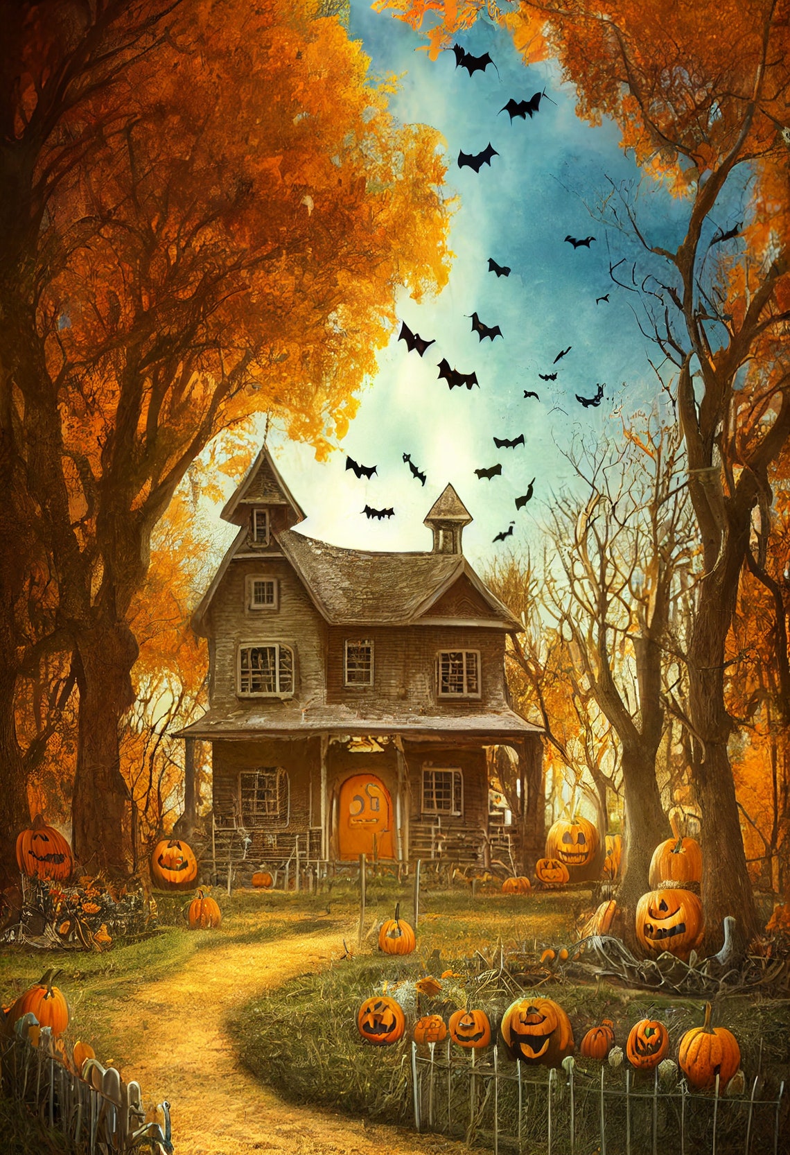 Halloween Art - Etsy