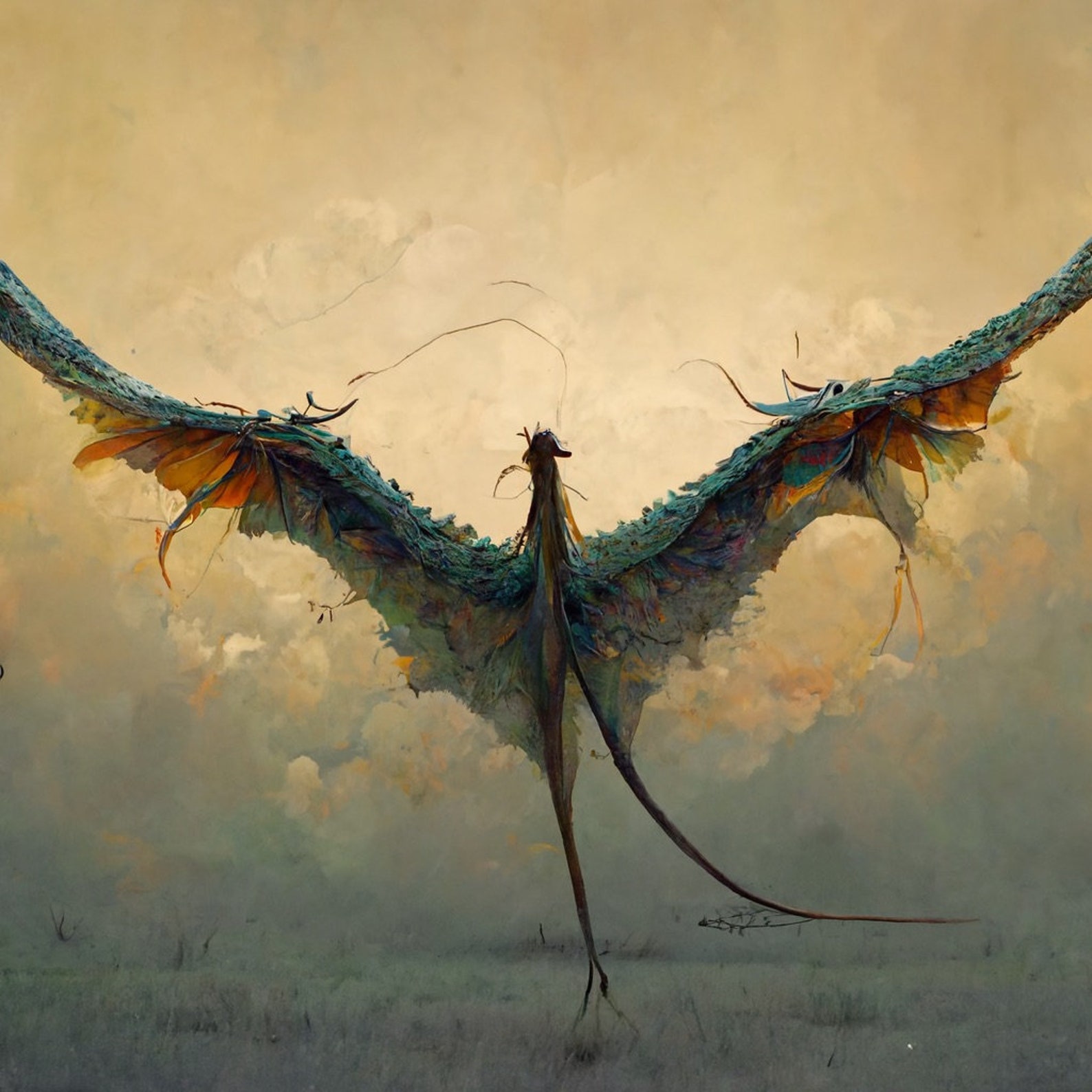 Ai Art Dragon - Etsy