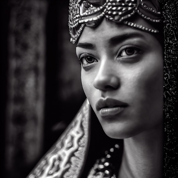 AI Art Collection the Queen of Sheba - Etsy