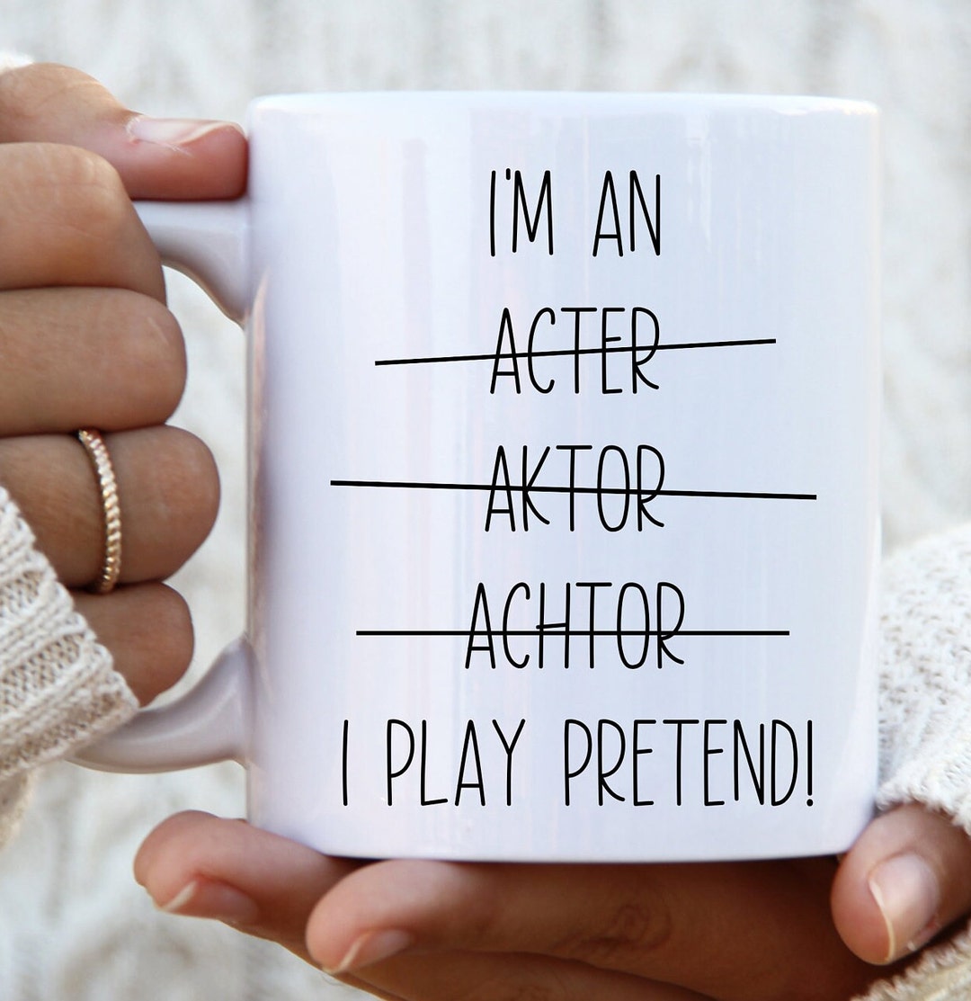 Actor Mug, Gifts for Young Actors, After Performance, Acting Students ...