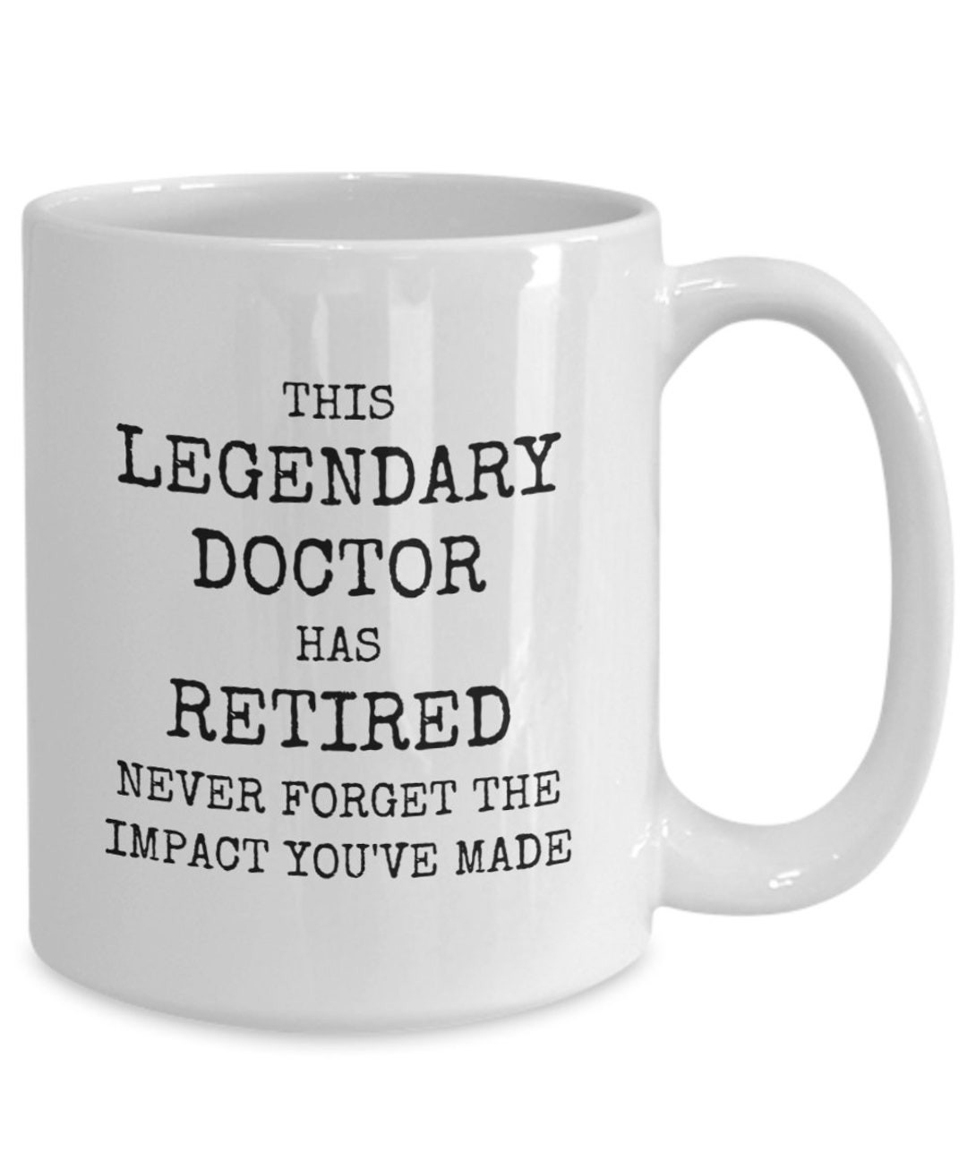 Doctor Retired Mug, Retiring Doctor Coffee Mug, Retirement Mug for ...