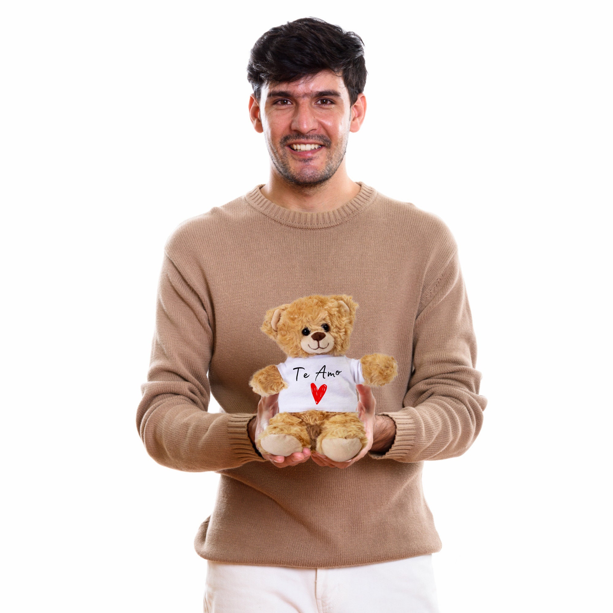Te Amo Teddy Bear, I Love You Teddy Bear, Teddy Bear for Girlfriend, GF ...