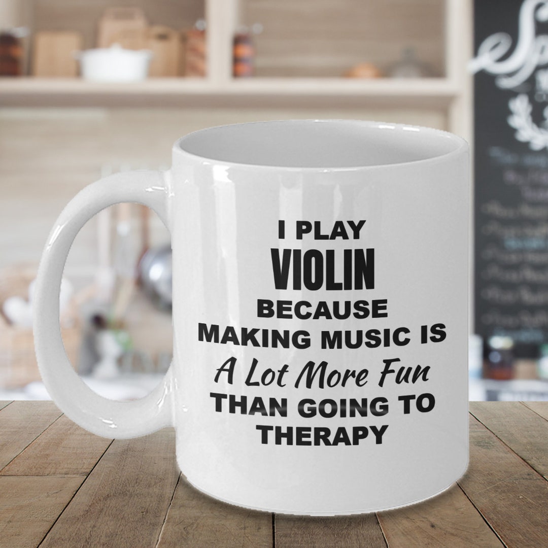 Violin Mug, Violin Gifts, Violin Gifts for Students, Violin Teacher ...