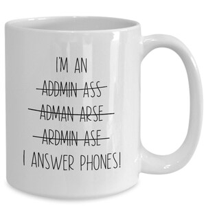 Administrative Assistant Mug, Admin Appreciation Gift, Professional Day ...