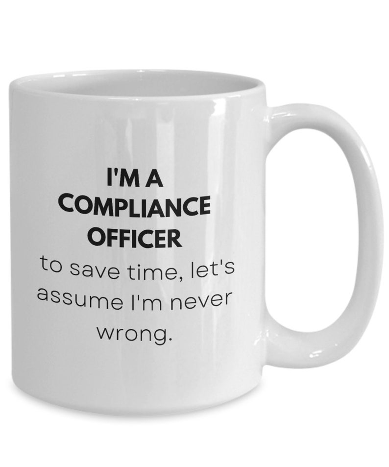 Compliance Officer Gifts, Compliance Officer Mug, Gift Ideas for Risk ...