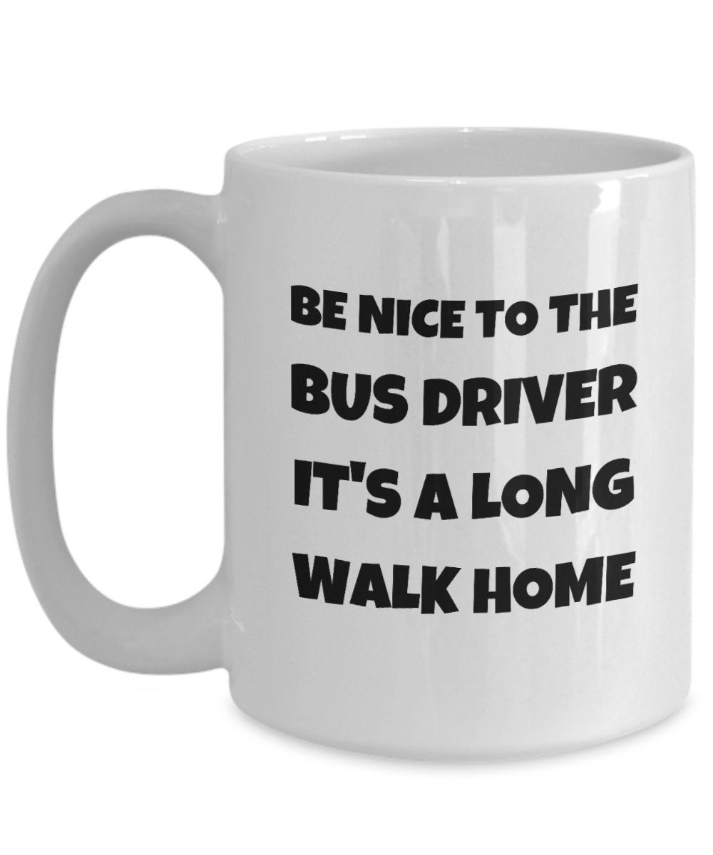 Bus Driver Mug, School Bus Cup, Bus Driver Appreciation Gift Ideas for ...
