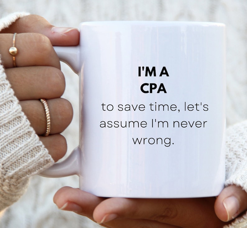Cpa Mug, Cpa Gifts Ideas, Funny Cpa Coffee Cup for Future Cpa, New Cpa ...