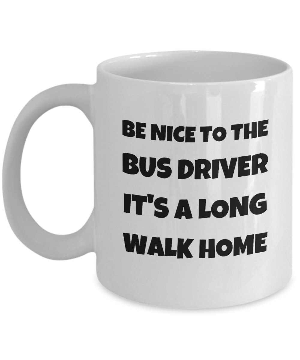 Bus Driver Mug, School Bus Cup, Bus Driver Appreciation Gift Ideas for ...
