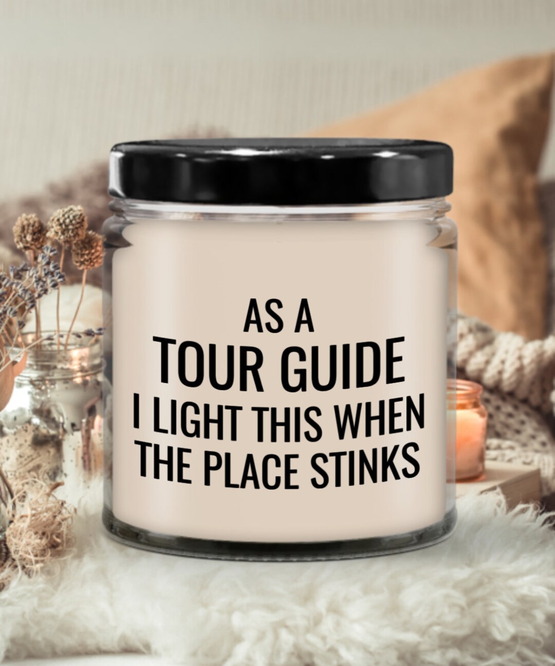 Tour Guide Candle, Tour Guide Gift, Unique Tour Guide Gifts, Funny Gift ...
