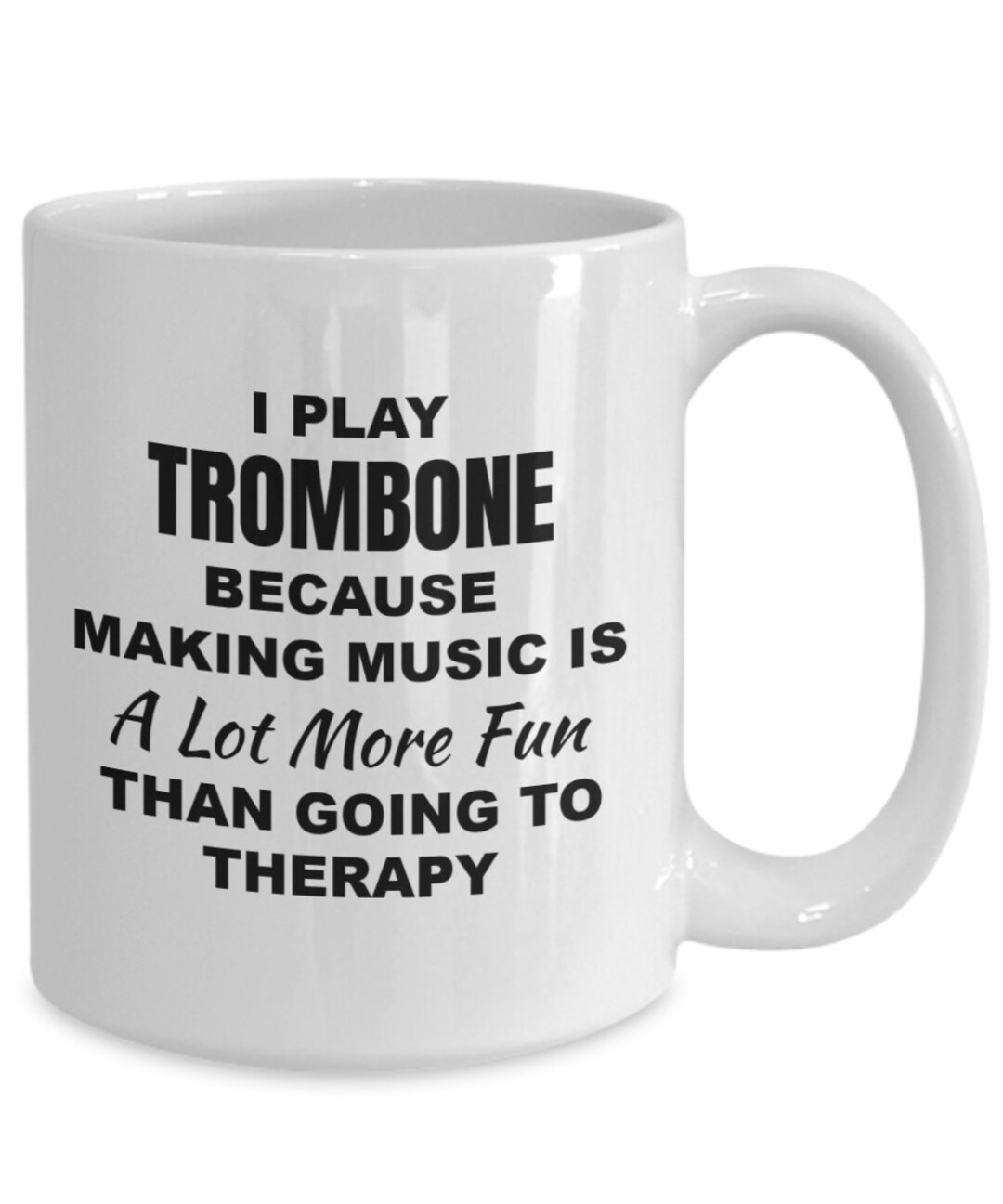 Trombone Mug, Trombone Player Gifts, Trombone Teacher Gifts, Trombone ...