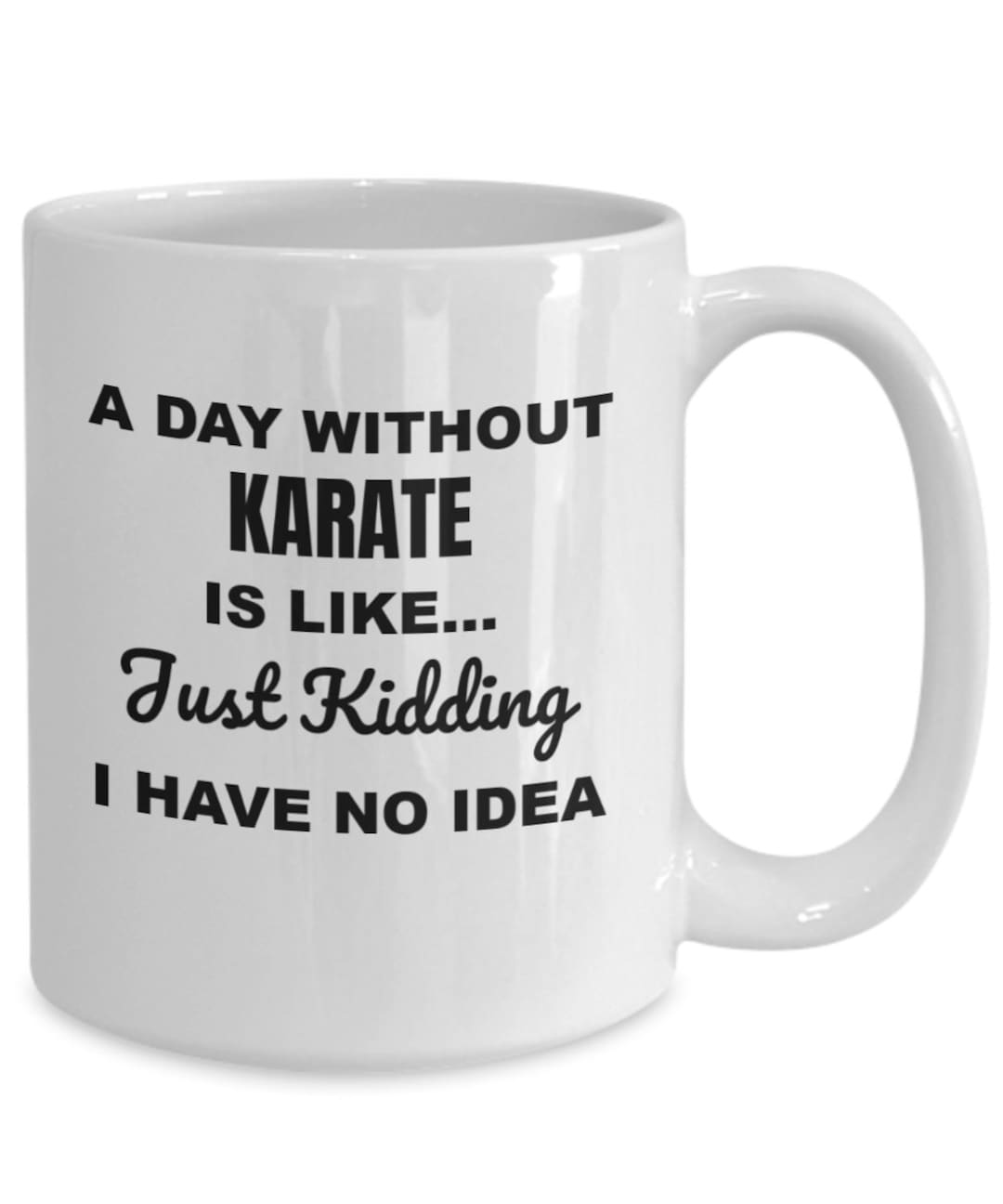 Karate Mug, Karate Gifts for Girl Boy, Gifts for Karate Lovers Students ...