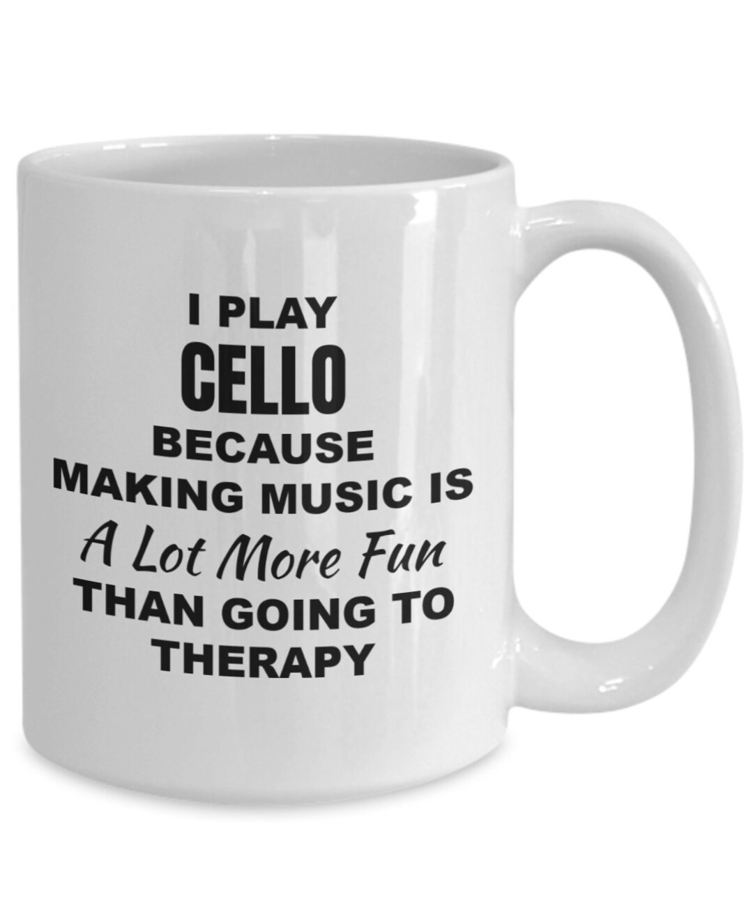 Cello Mug, Cello Gift Ideas for Cello Player, Cello Teacher, Cello ...