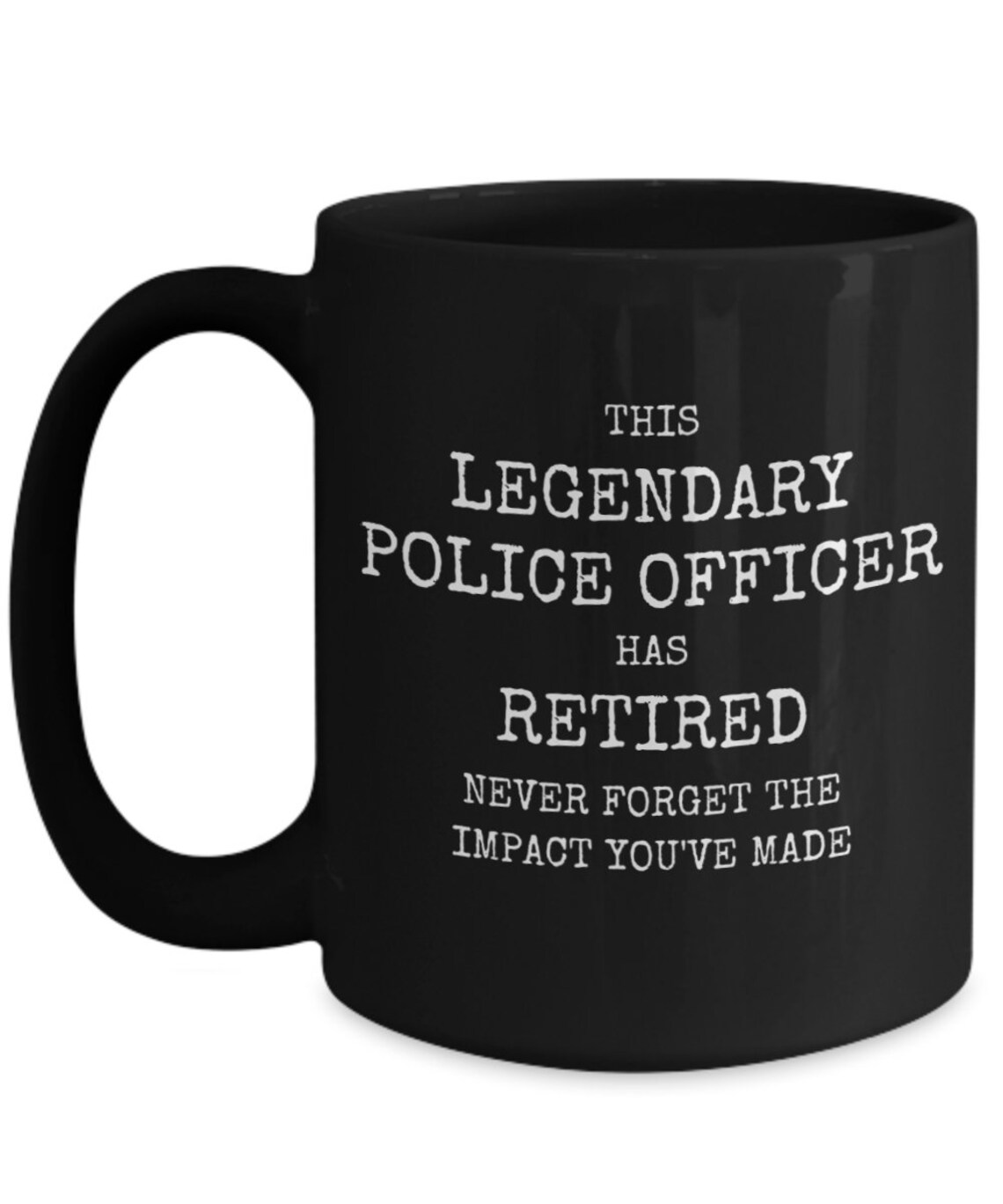 Police Officer Retired Mug, Retiring Cop Coffee Mug, Retirement Mug for ...