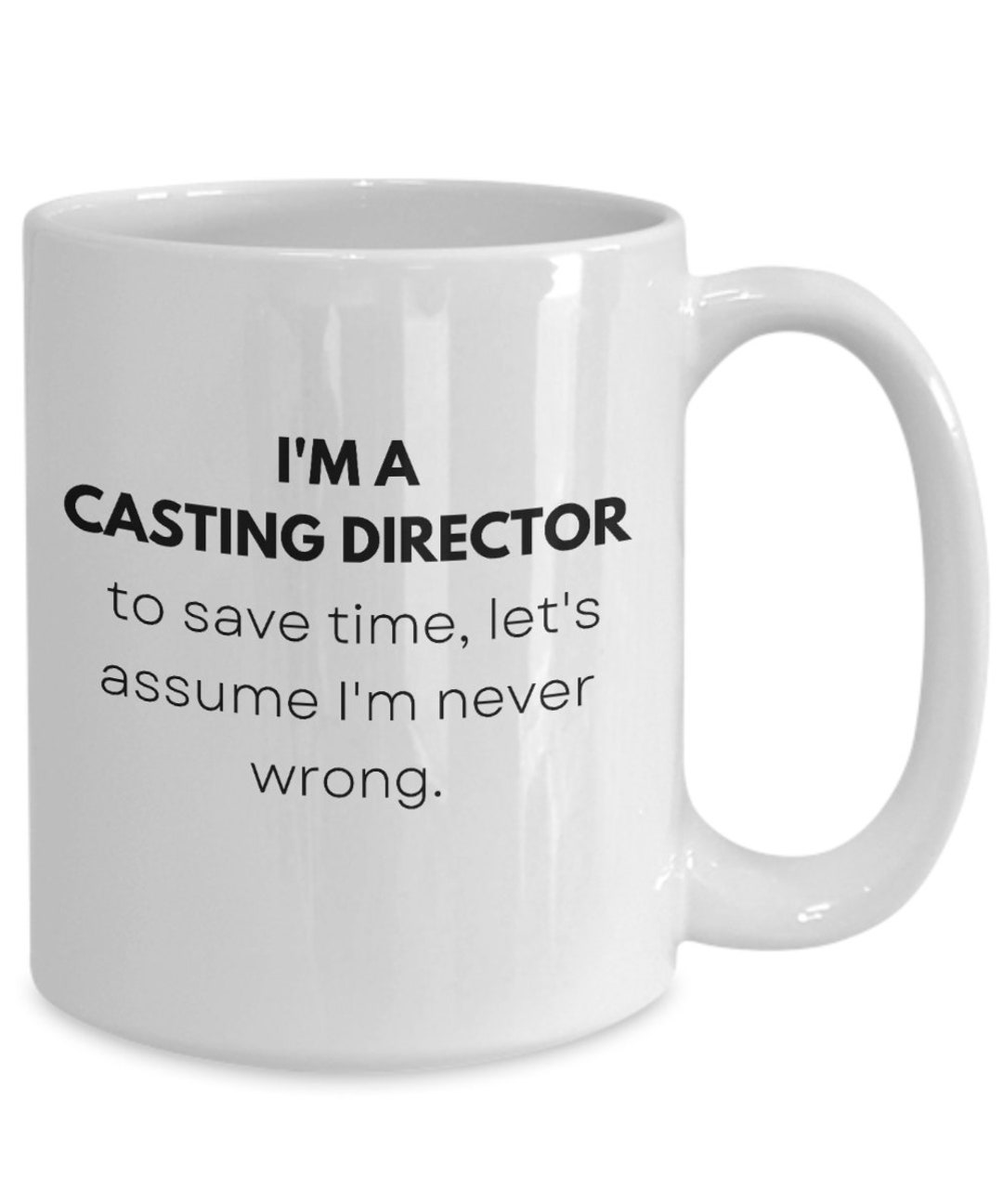 Casting Director Mug, Gift Ideas for Casting Director Birthday ...