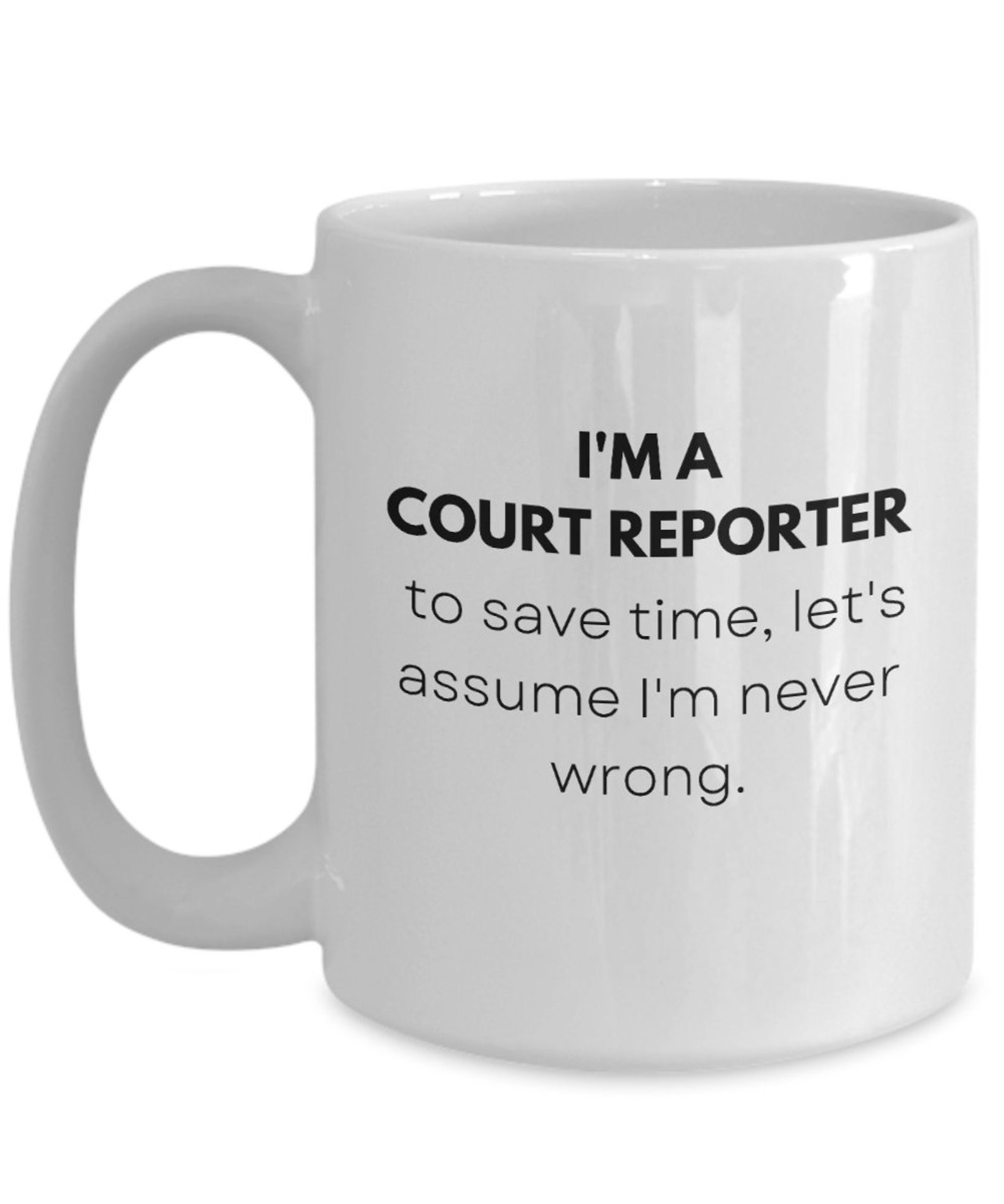 Court Reporter Mug, Court Reporter Gifts, Gift Idea for Court Reporter ...