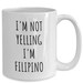 Filipino Gifts, Filipino Mug, I'm Not Yelling I'm Filipino Coffee Cup ...