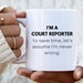 Court Reporter Mug, Court Reporter Gifts, Gift Idea for Court Reporter ...