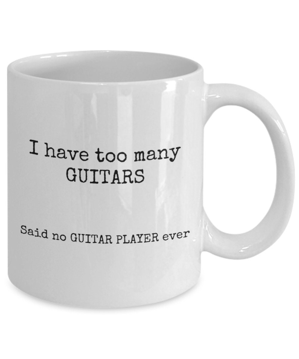Guitar Player Gift, Guitar Mug, Guitar Teacher, Guitar Lovers Coffee ...