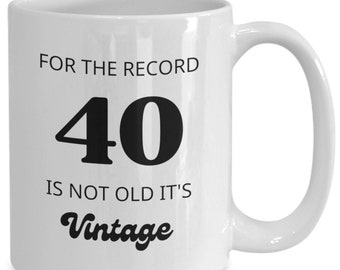 Custom Trump 40th Birthday Mug // Personalized Mug Gift With - Etsy