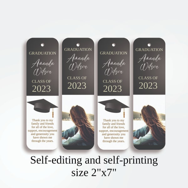 Thank You Bookmark - Etsy