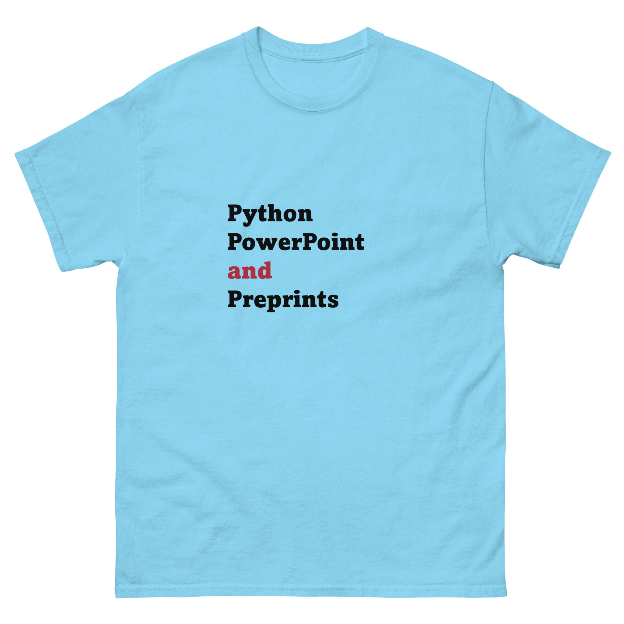 3 P's of Postdoc Python Powerpoint and Preprints Tshirt for Academic ...