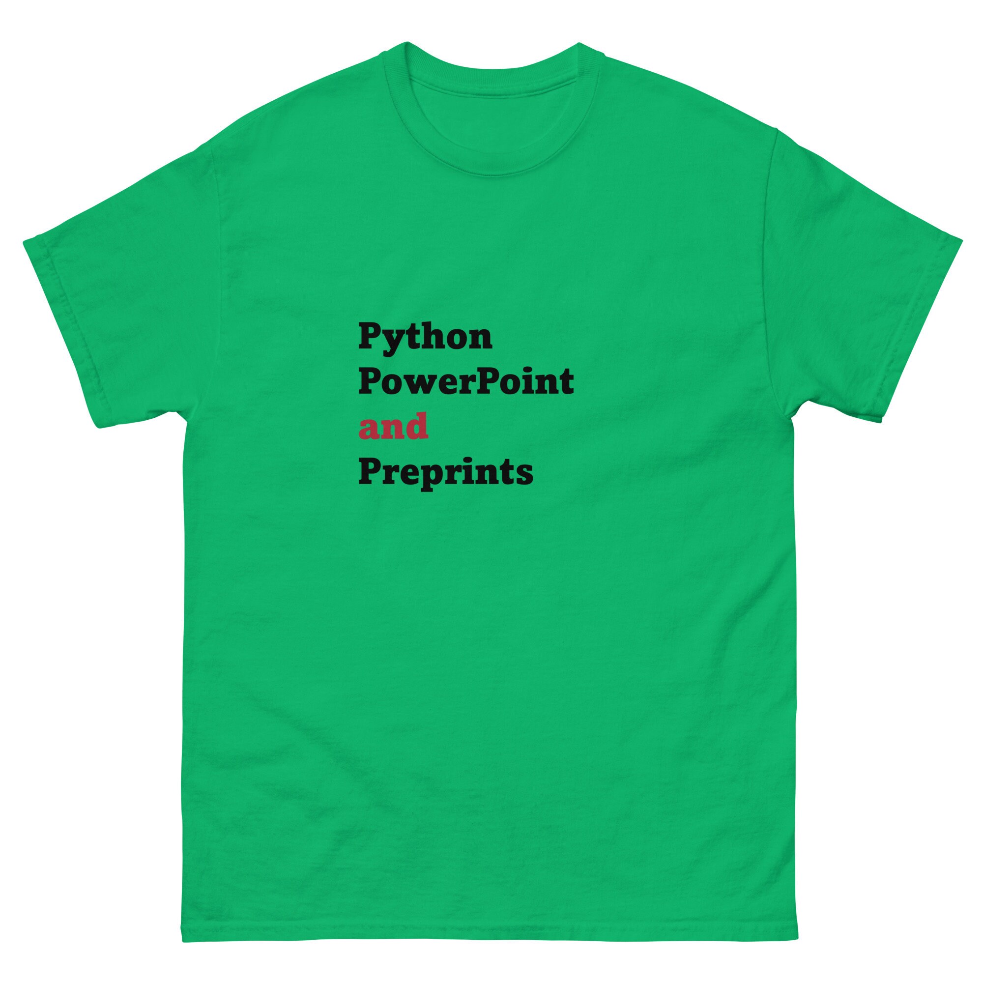 3 P's of Postdoc Python Powerpoint and Preprints Tshirt for Academic ...
