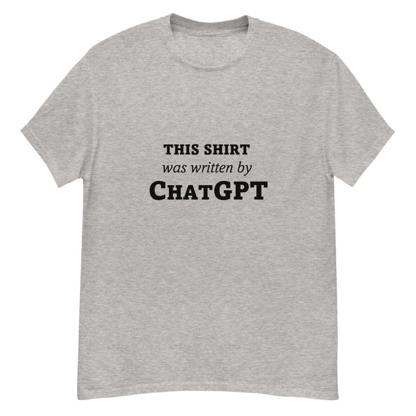 Artificial Intelligence T Shirt - Etsy