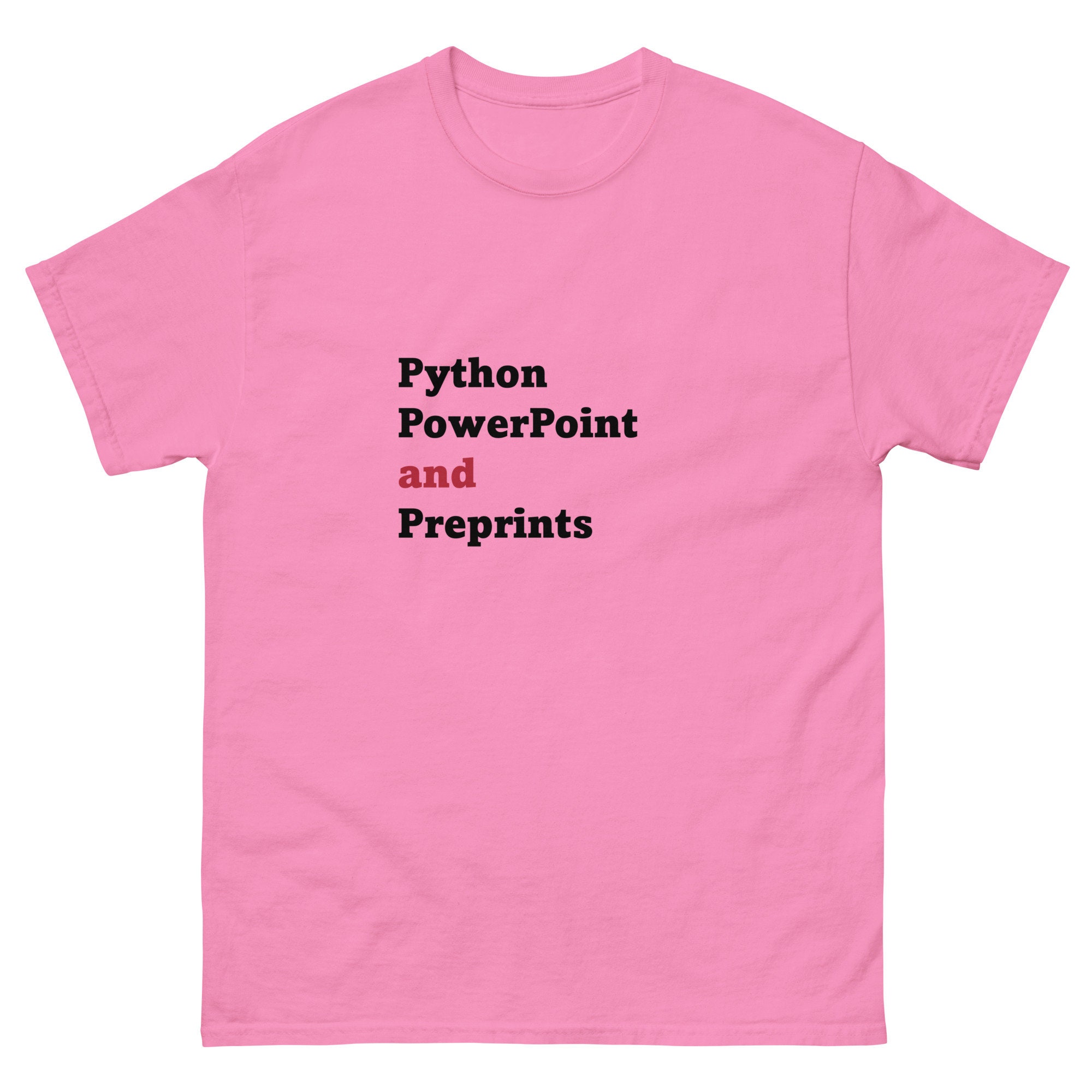 3 P's of Postdoc - Python Powerpoint and Preprints Tshirt for Academic Science Researcher ...