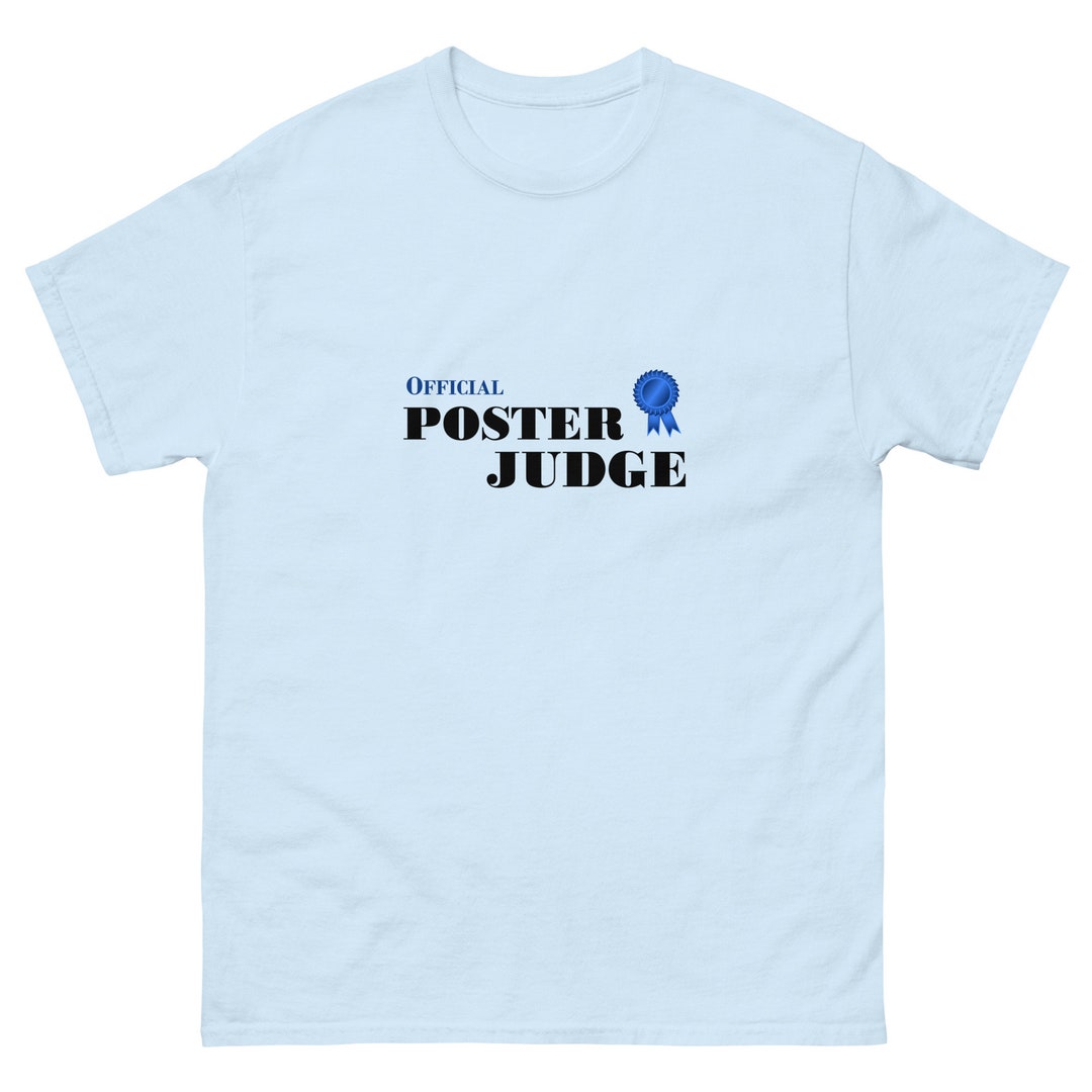 Official Poster Judge Tshirt - Etsy