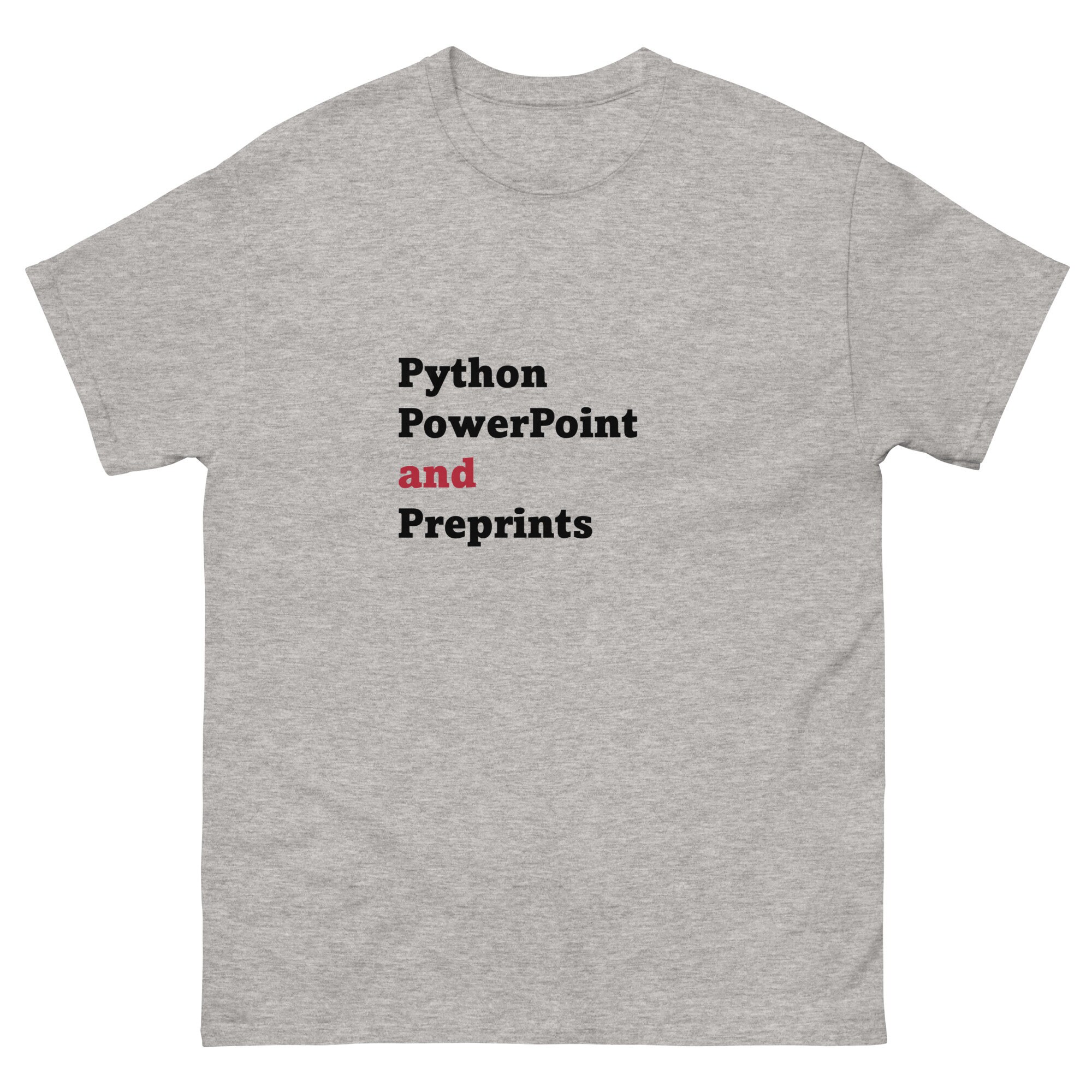 3 P's of Postdoc Python Powerpoint and Preprints Tshirt for Academic ...