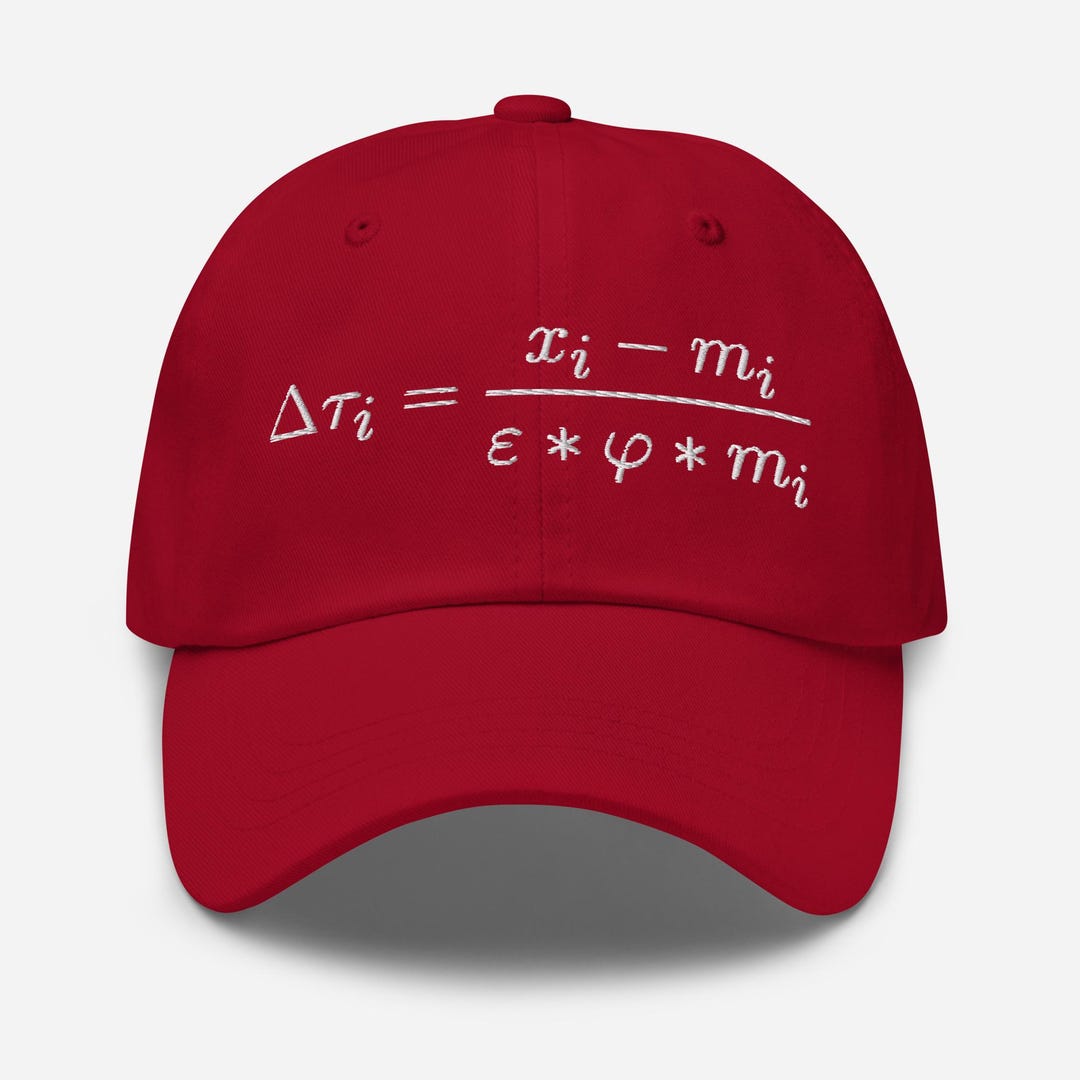 Trump Reciprocal Tariff Equation Hat MAGA Red - Etsy