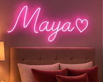neon lights maya
