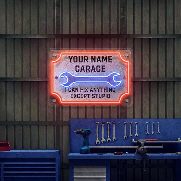 Rust Neon Sign - Etsy