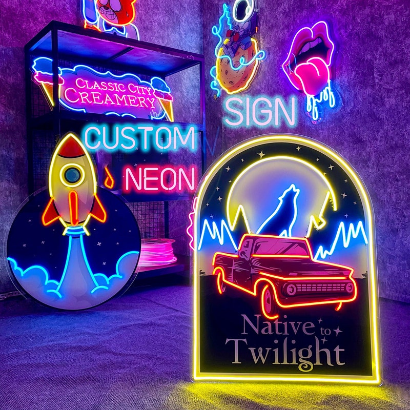 Neon Sign Custom - Etsy