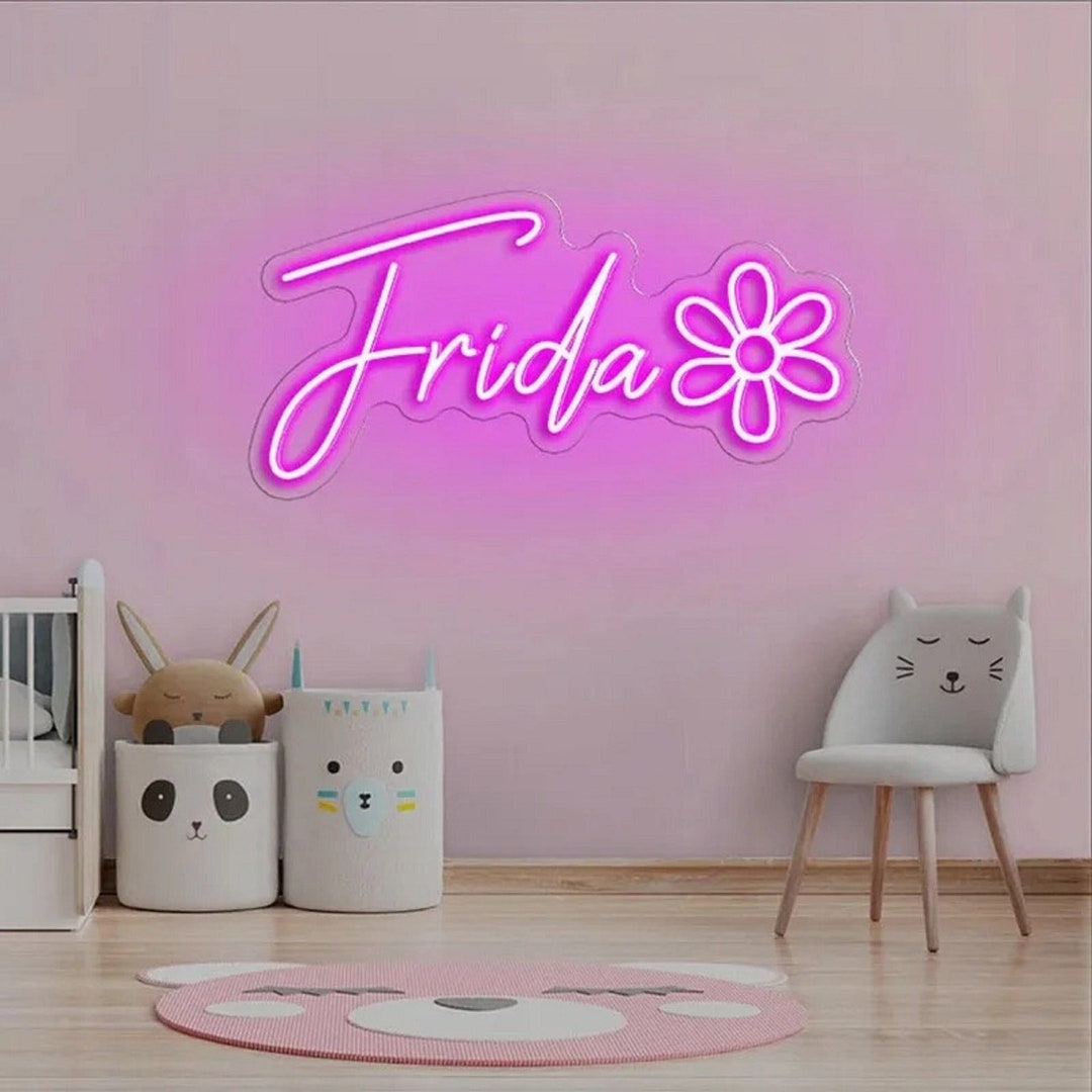 Neon Sign Kids Name Neon Sign for Kids, Kid Room Decor Neon Name Sign ...