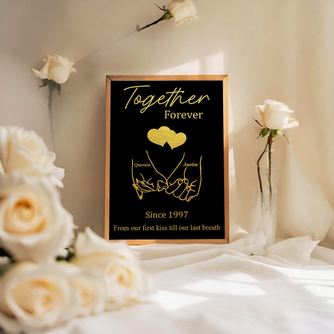 Engagement Gift, WEDDING DATE GIFT - Wedding Gift Idea, Gift for the ...