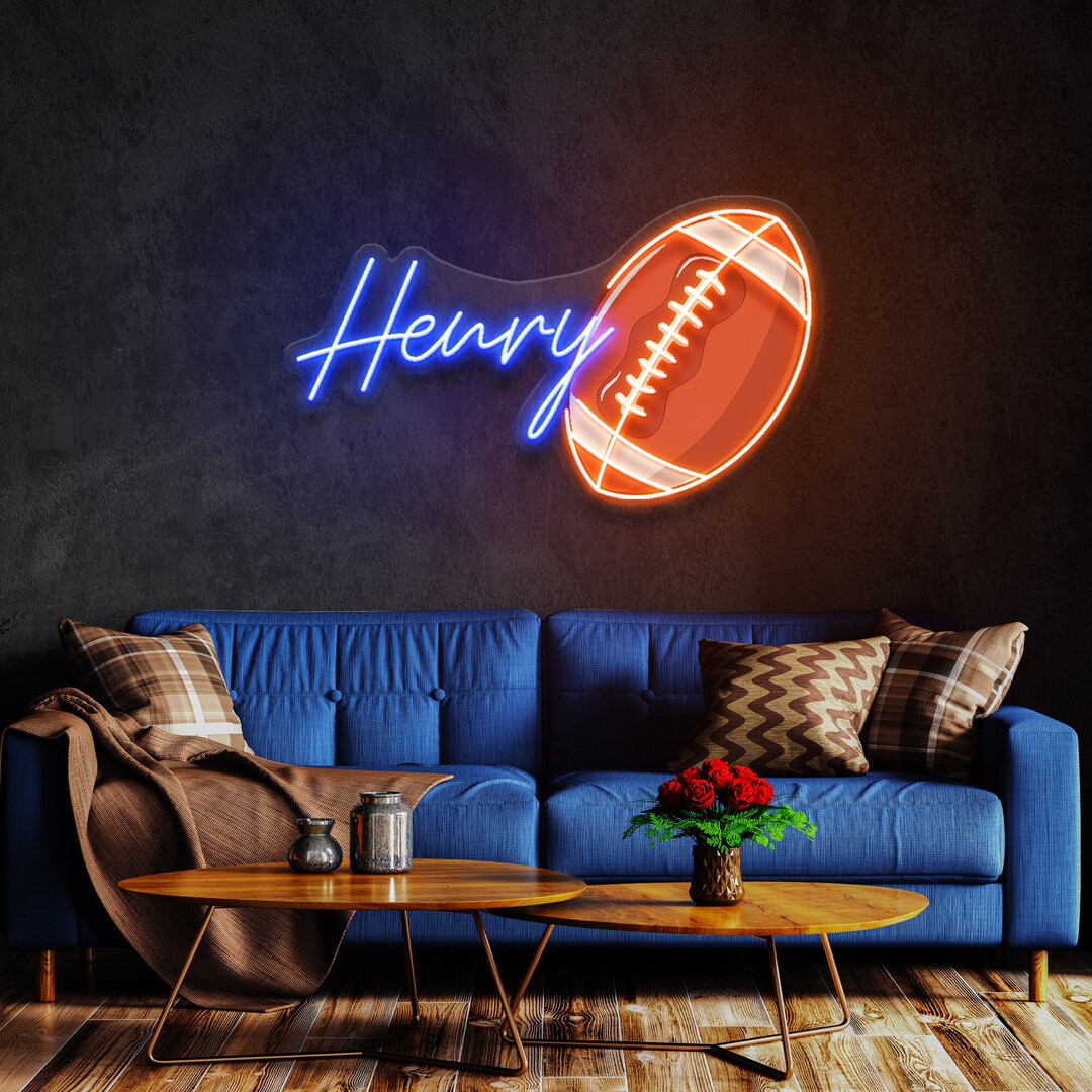 Custom Neon Sign Name, Neon Name Sign, Teenage Boy Gifts, Childrens ...