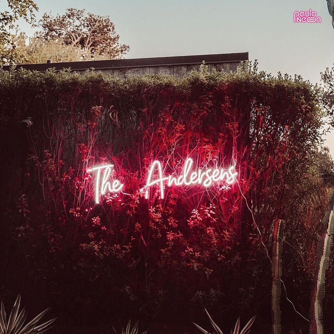 Neon Sign Wedding Custom Wedding Neon Sign Backdrop Wedding - Etsy