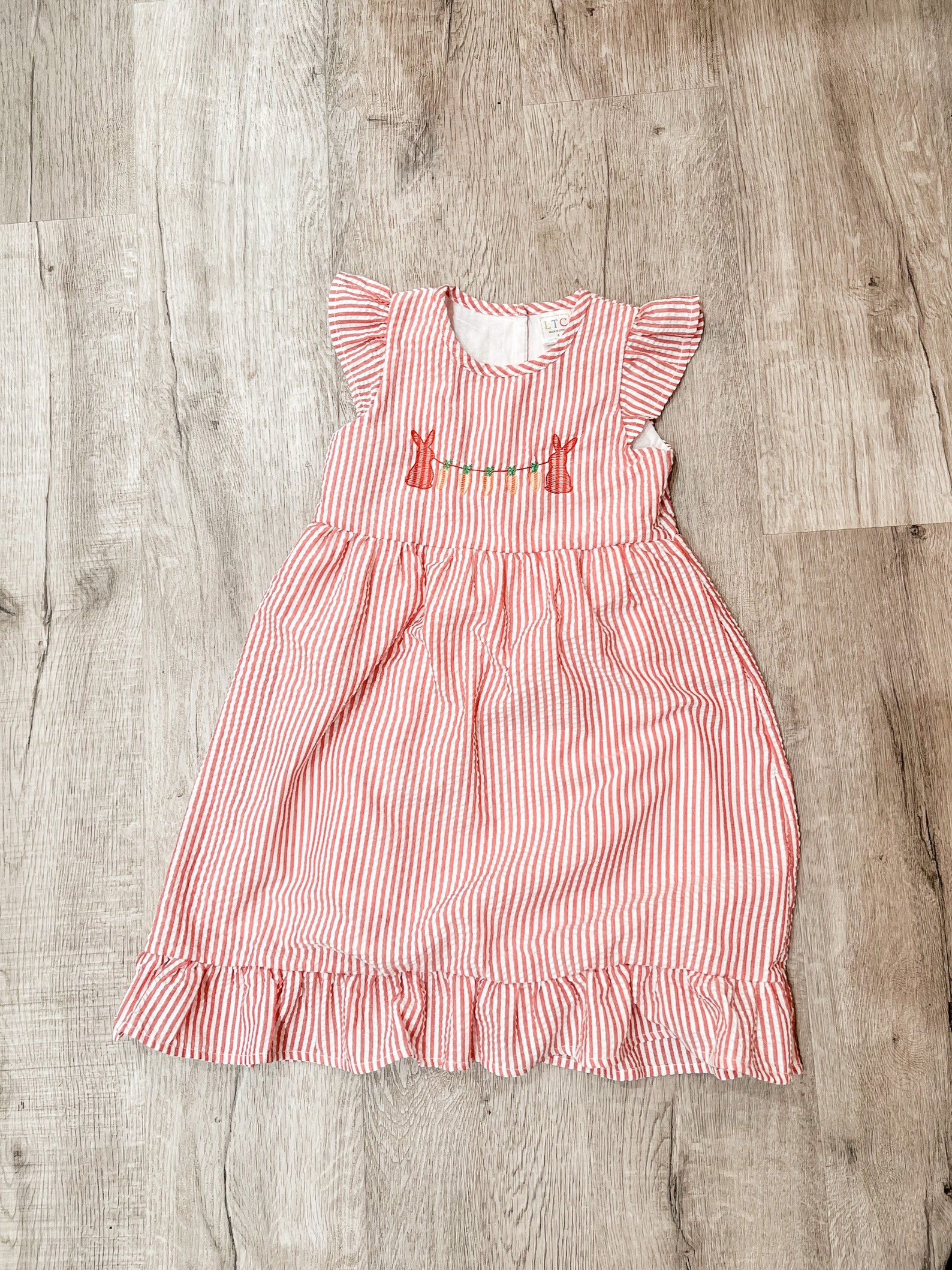 Girls Seersucker Dress - Etsy