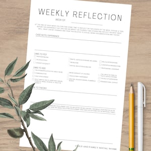 Social Work | Social Worker Planner | Student| Reflections | Boundaries ...