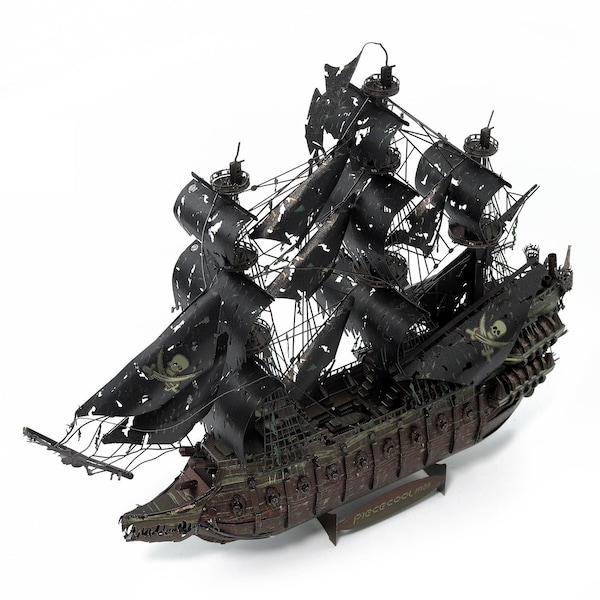 3d Metal Puzzle the Flying Dutchman Model - Etsy