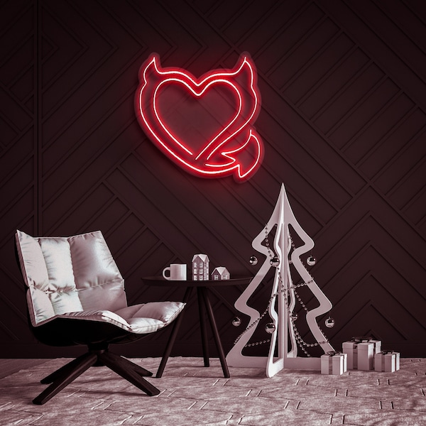 Horns Neon Sign - Etsy