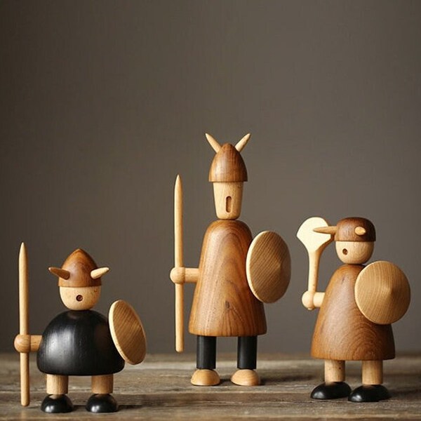 Wooden Viking - Etsy