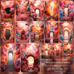 Stairway to Heaven Pastel Art: 35 Enchanting Overlays of Heavens Gate ...