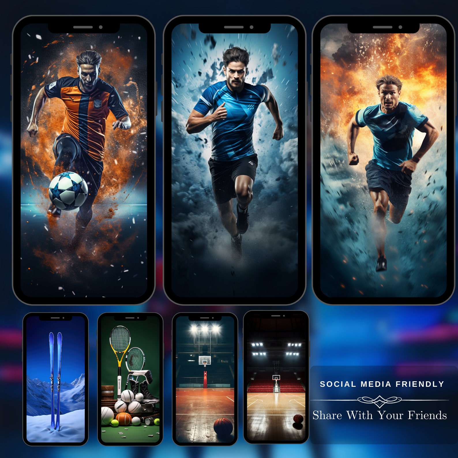 Game Day Sports Backdrop: 100 Stock Photos of Ice Skating, College ...
