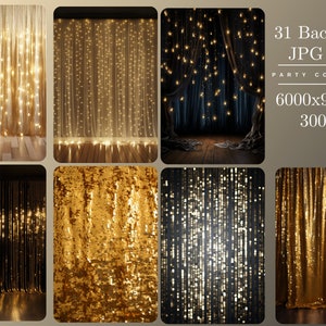 Glamorous Shiny Wall Backdrop With Balloons: Glitter Back Splash for ...