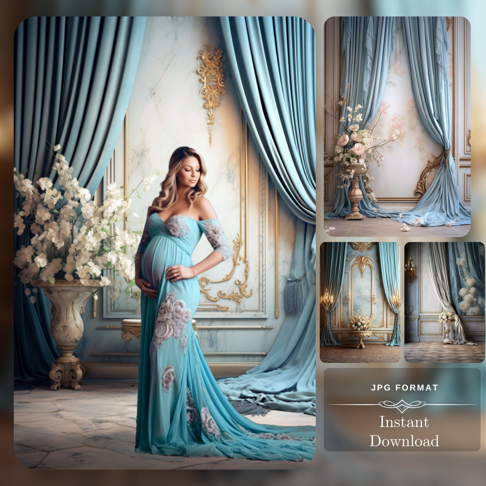 Maternity Backdrop: Fine Art Textures Overlays With 30 Luxury Royal ...