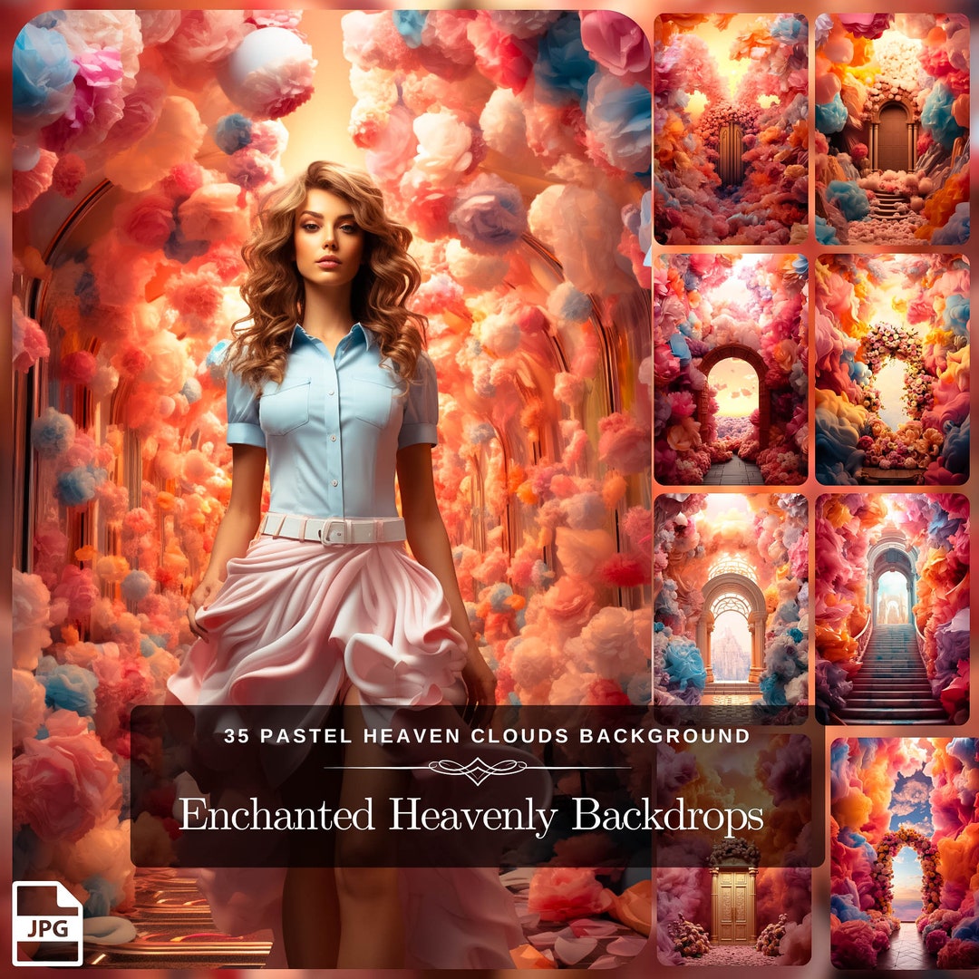 Stairway to Heaven Pastel Art: 35 Enchanting Overlays of Heavens Gate ...