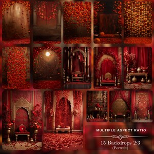 Indian Decor Seemantham Backdrop: 30 Traditional Backdrop Set With 10 ...